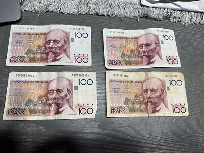 National Bank Van Belgie 100 Banknote | eBay