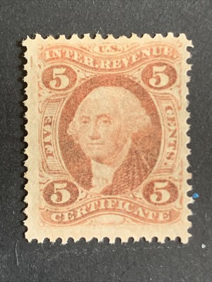 2/690 US Stamp Revenue R24 5c Unused LH No Gum Nice Fresh Coll | eBay