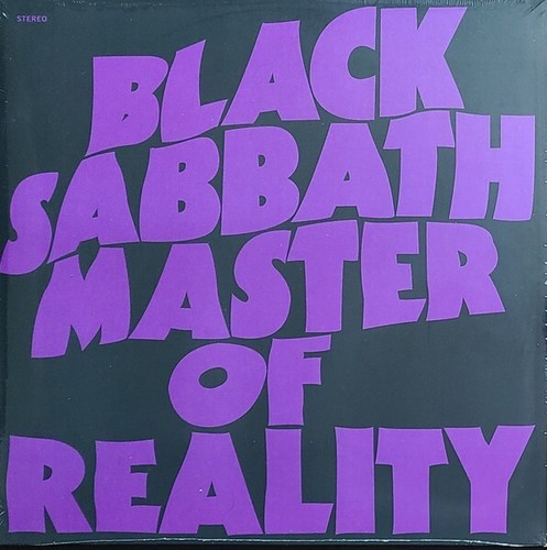 Black Sabbath - Master Of Reality LP 180 Gram Vinyl Album SEALED NEW ...