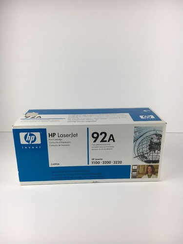 HP LaserJet 92a C4092A Black Toner Cartridge For 1100 3200 3220 | eBay