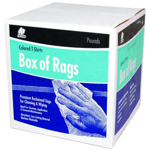 Buffalo Recycled Colored Cloth Rags 4 lb #10080 | eBay