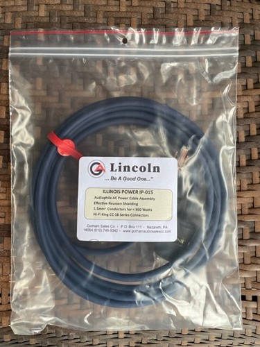 Lincoln AC Power Cable IP -015- 12 ft. | eBay