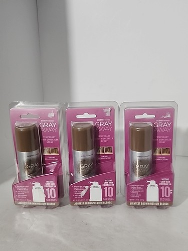 3 Everpro Gray Away Temporary Root Concealer Lightest Brown/Medium ...
