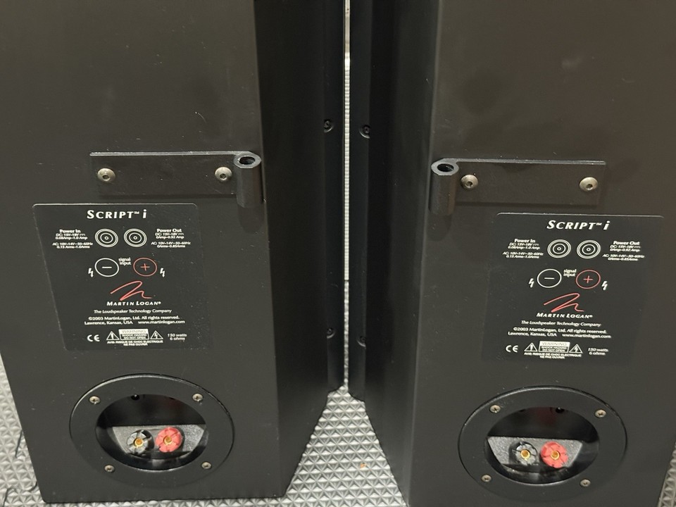 Martin Logan Script i Speakers (Each) | eBay