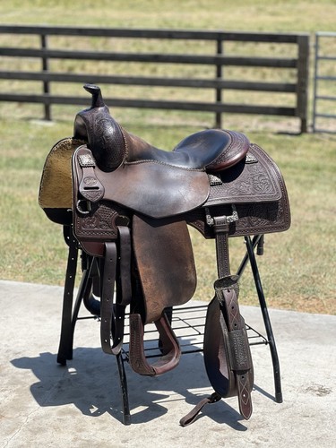 BOB’s Custom Cowhorse, Reining, Ranch Riding Show Saddle 15.5” AQHA ...