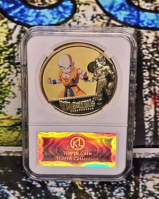 Dragon Ball Z Japanese Anime Token/Medal Collectible Coin Krillin | eBay
