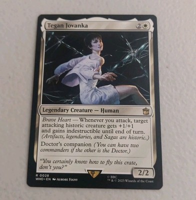 Tegan Jovanka - Dr Who Commander MTG NM | eBay