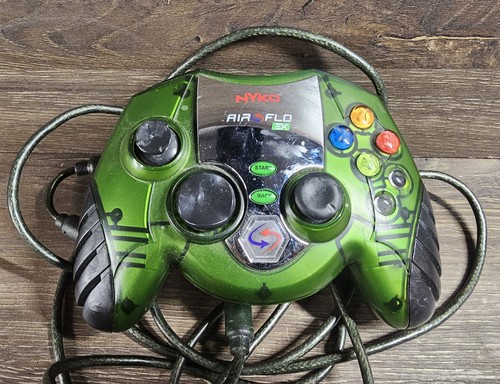 Nyko Air Flo EX Wired Controller for Xbox Green Fan Gamer OG | eBay