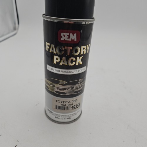 SEM Factory Pack Colors Toyota 3R3 Red Pearl Aerosol 12 oz. 19353 | eBay