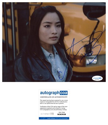 Anna Sawai ‘Monarch’ Signed Sexy 8x10 Photo ‘Cate Randa’ ACOA RARE ...