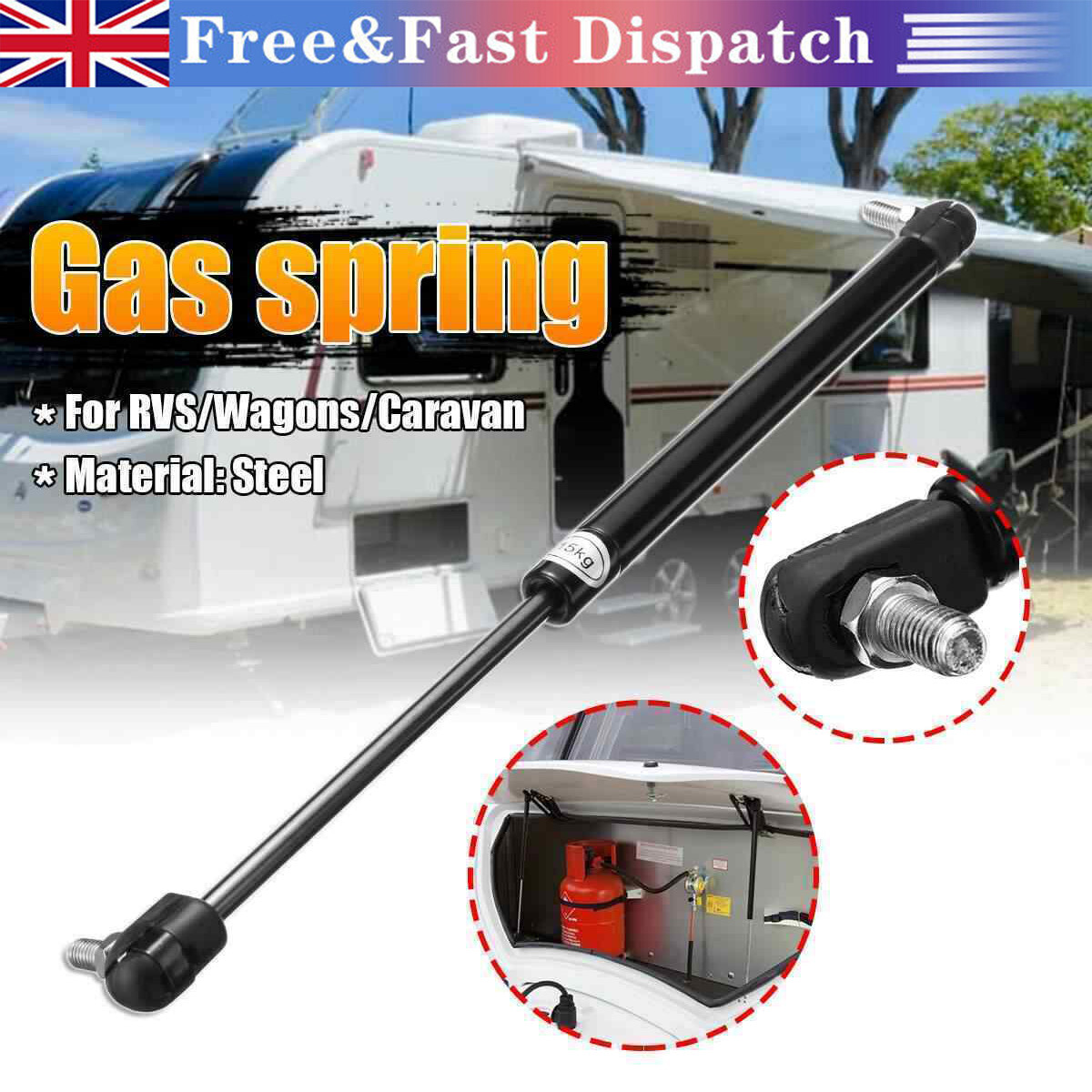 Caravan Gas Locker Spring Strut 110N 405mm Telescopic Support Arm GS4 # ...