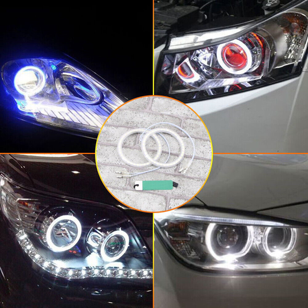 GM HIGH QUALITY HALO RINGS ANGEL EYES SMD/SET 75MM 39SMD LED 1210/3528 ...