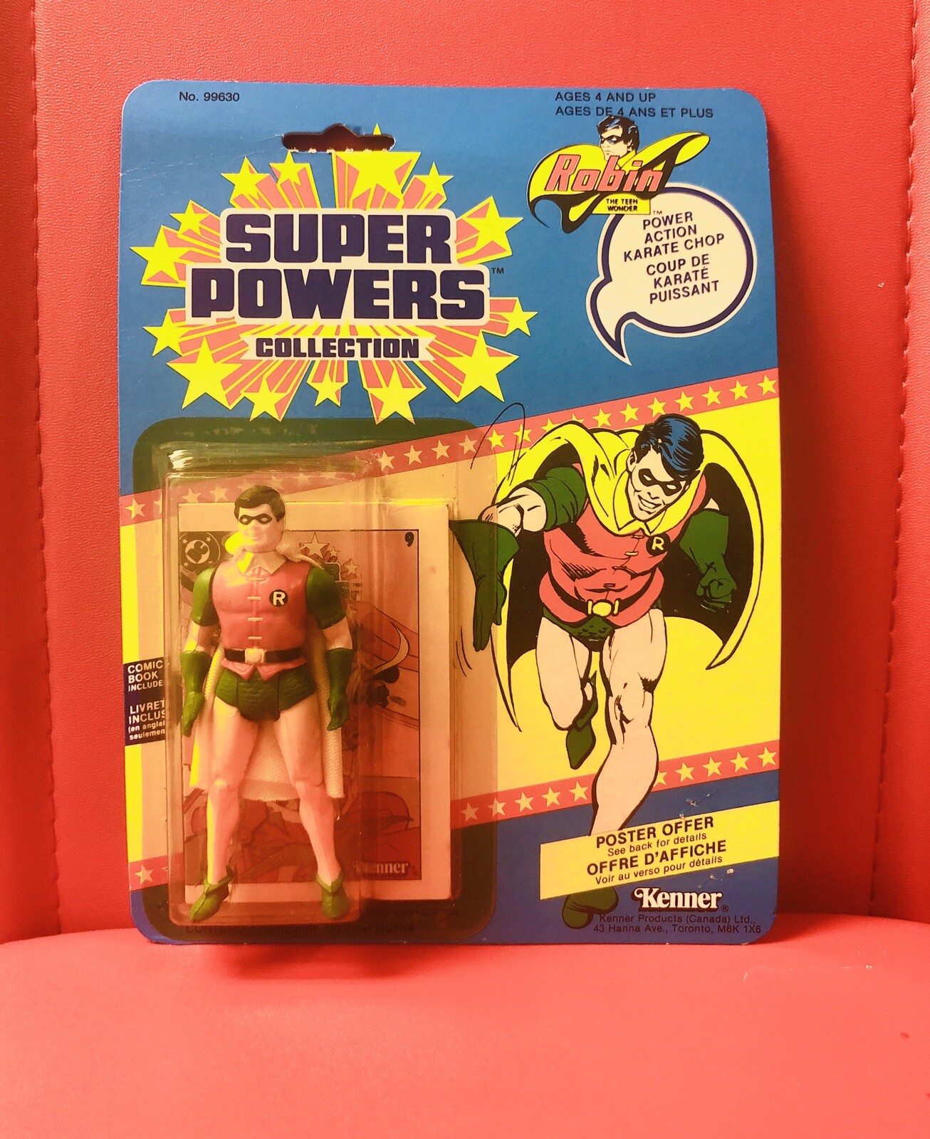 1984 Robin Super Powers Collection Kenner(12 Back) | eBay