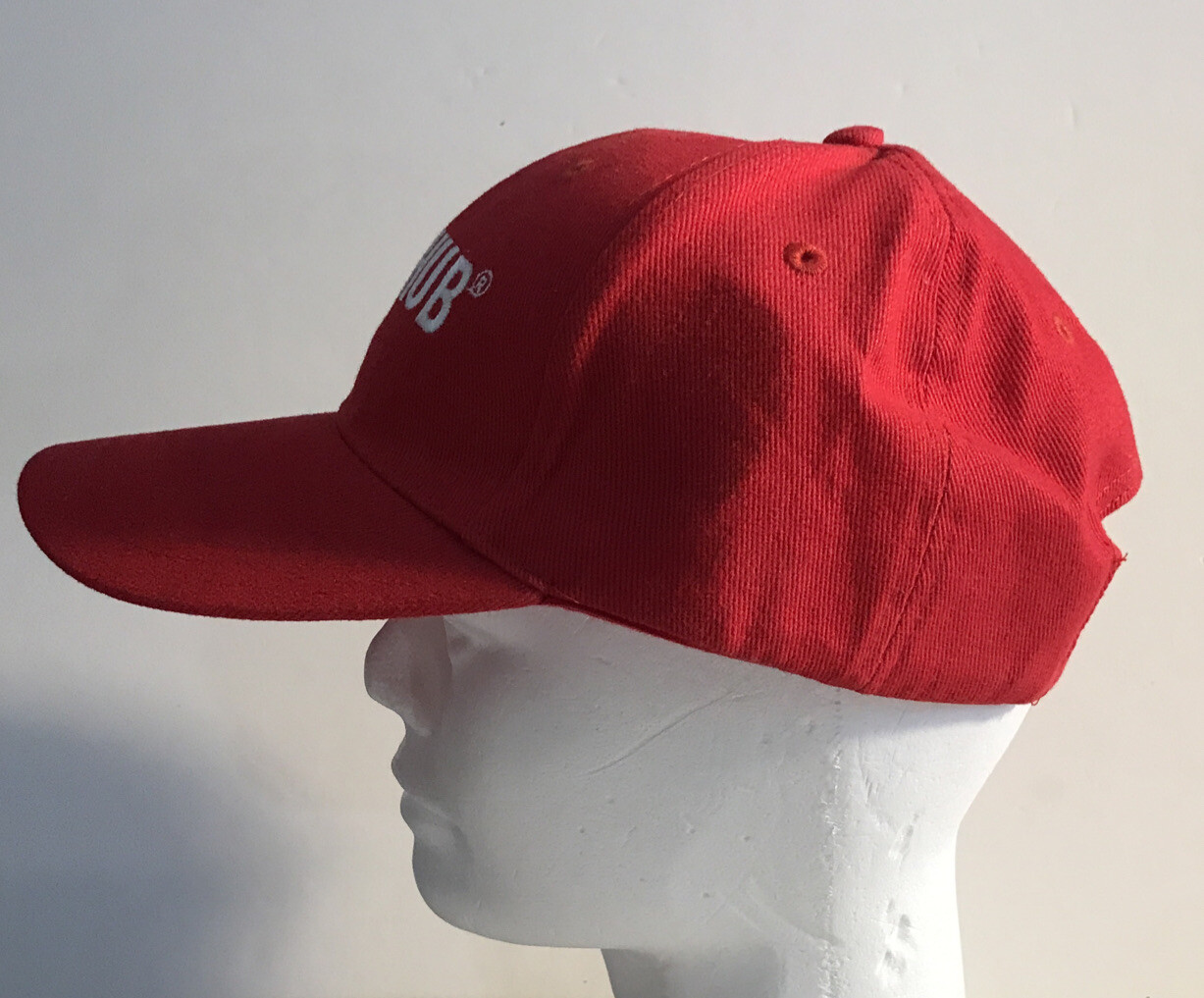 GrubHub Grub Hub Cap Food Delivery Foodie Employee Uniform Hat Red One ...