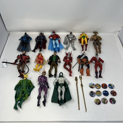 DC Universe Classics Lot of 15 Action Figures Mattel DCUC w/ Weapons ...