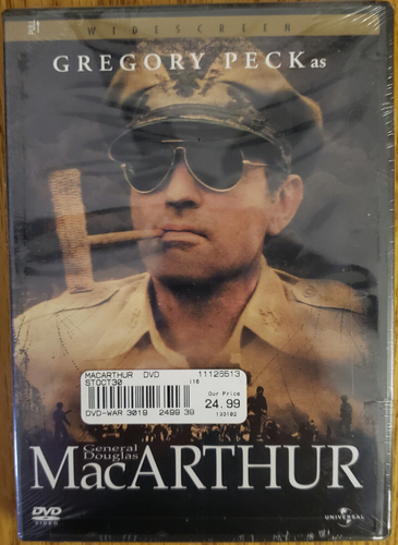 MacArthur (DVD, 1977) Gregory Peck, Dan O'Herlihy, Ed Flanders New ...