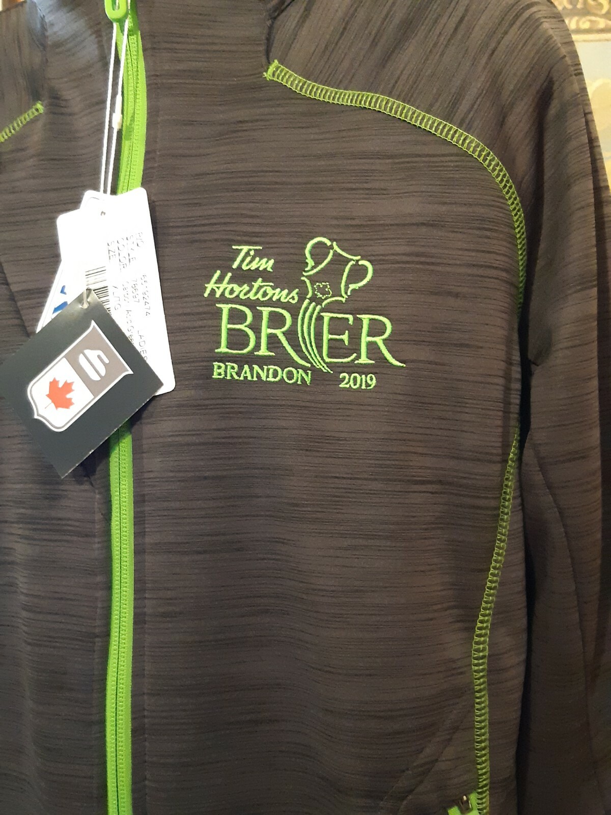 Women's Tim Hortons 2019 Brandon Brier Jacket XL NWT | eBay