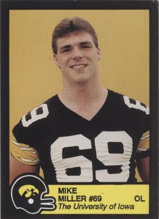 1989 Iowa Hawkeyes Team Issue - Mike Miller (RC) for sale online | eBay