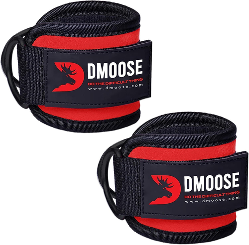 DMoose Ankle Strap for Cable Machine Attachments - Rust One Size, red ...