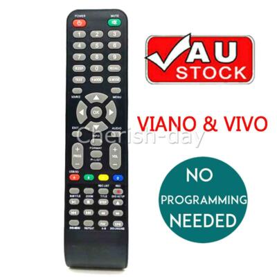 100% BRAND NEW REPLACED For VIVO & Viano TV REMOTE CONTROL AU STOCK ...