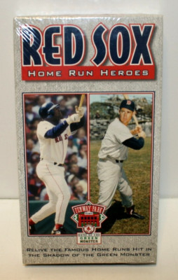 Red Sox Home Run Heroes MLB VHS Tape 1996 Brand New/Sealed NO RESERVE ...