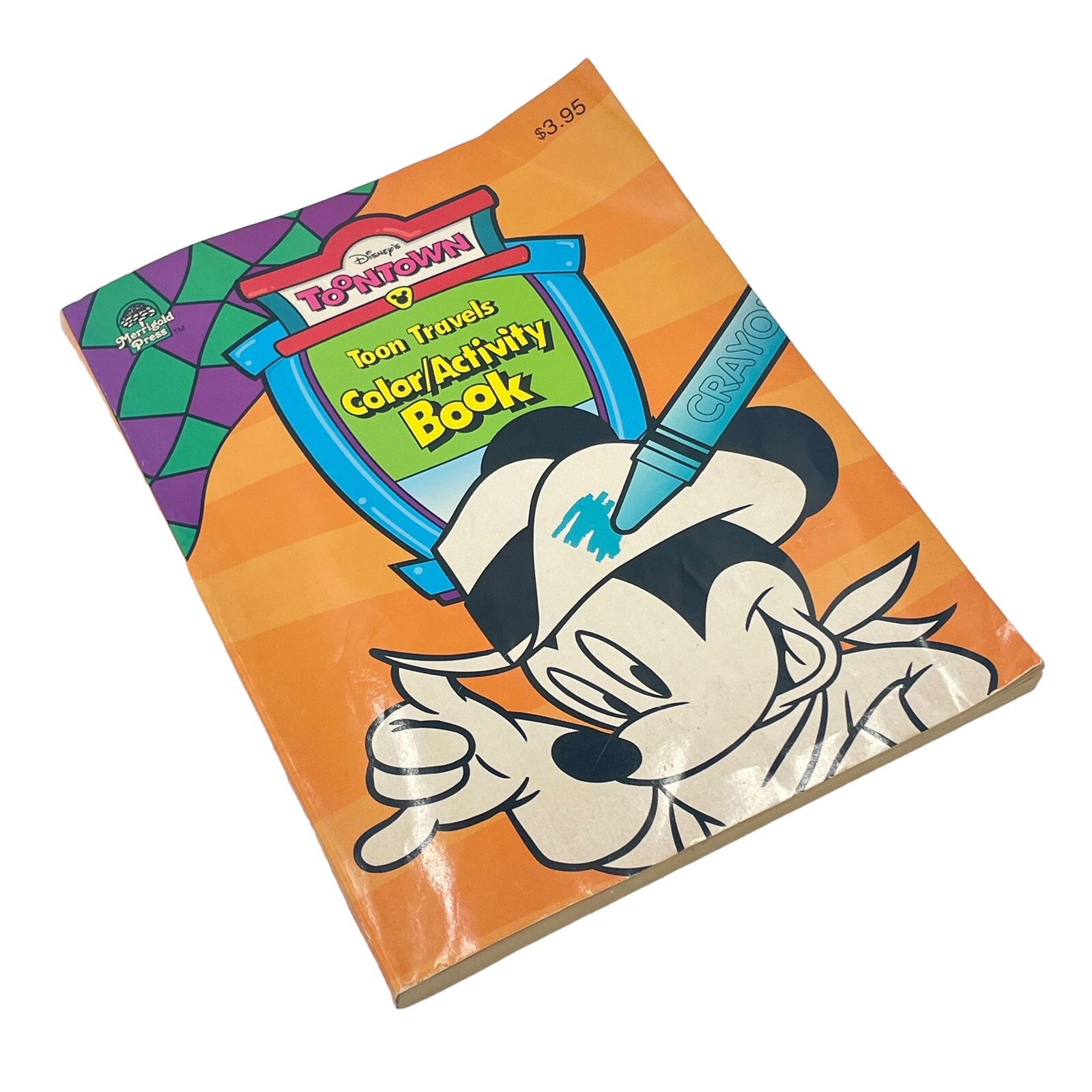 Merrigold Press Disney's ToonTown Toon Travel Color Activity Book | eBay