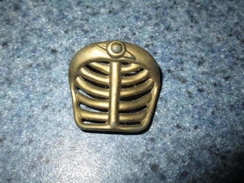 TMNT 1991 Figure Ninja Turtles Rahzar CHEST ARMOR #1 Part Lot Weapon ...