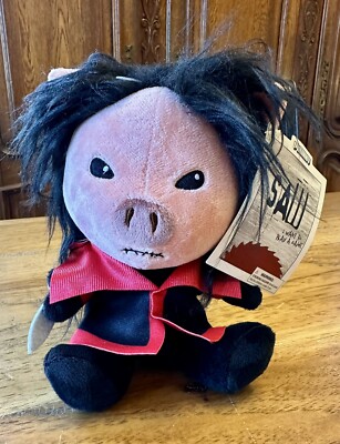 Phunny Kidrobot "Saw" Plush Doll 8" Black & Red Horror Movie ...