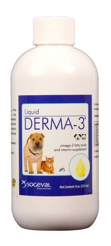 Derma 3 Liquid for Dogs & Cats (8 oz) | eBay