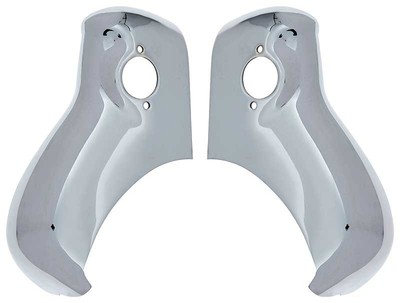 1955 Chevrolet Bel Air 150 210; Rear Bumper Guards; Chrome; w/o ...