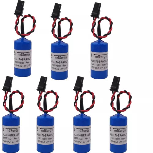 7pcs AB 1756-BA2 3V Battery for Allen Bradley PLC 1756-BA2 Battery ...