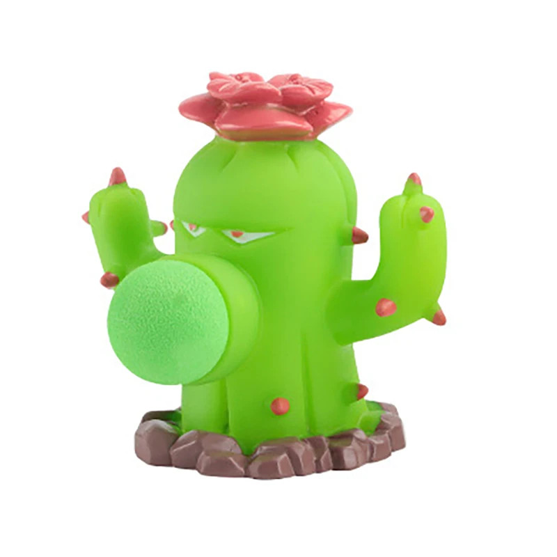 1pcs Plants vs Zombies Peashooter Gatling Pea shooter PVC Zombie Action ...