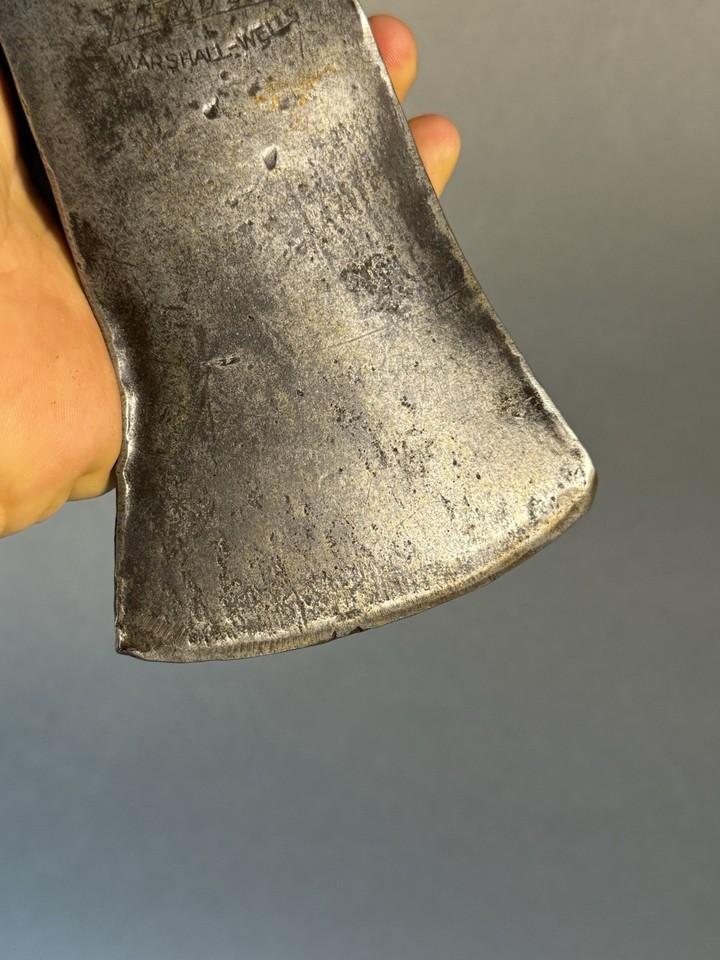 Vintage Zenith Marshall-Wells True Temper Kelly Works Double Bit Axe ...