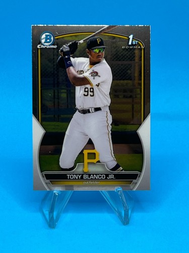 2023 Bowman Chrome 1st Baseball Tony Blanco JR. Pittsburgh Pirates | eBay