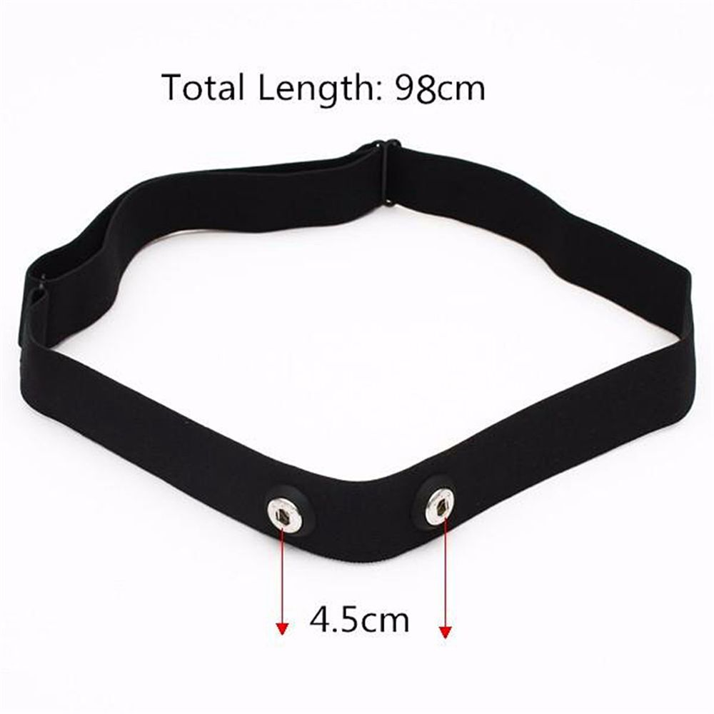 Adjustable Polar Sport Running Chest Belt Heart Rate Monitor Strap Band ...
