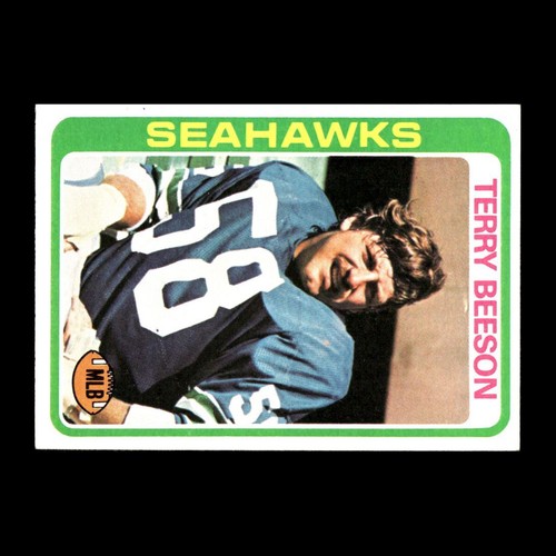 Terry Beeson 1978 Topps Rookie Seattle Seahawks #313 R309A | eBay