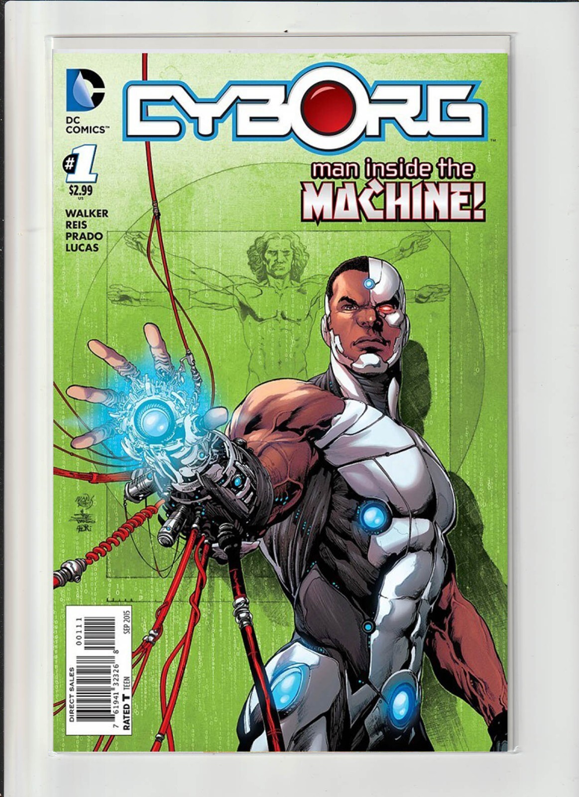 Cyborg #1 (2015) 1st Appearance of Technosapiens / DC Comics / Ivan ...