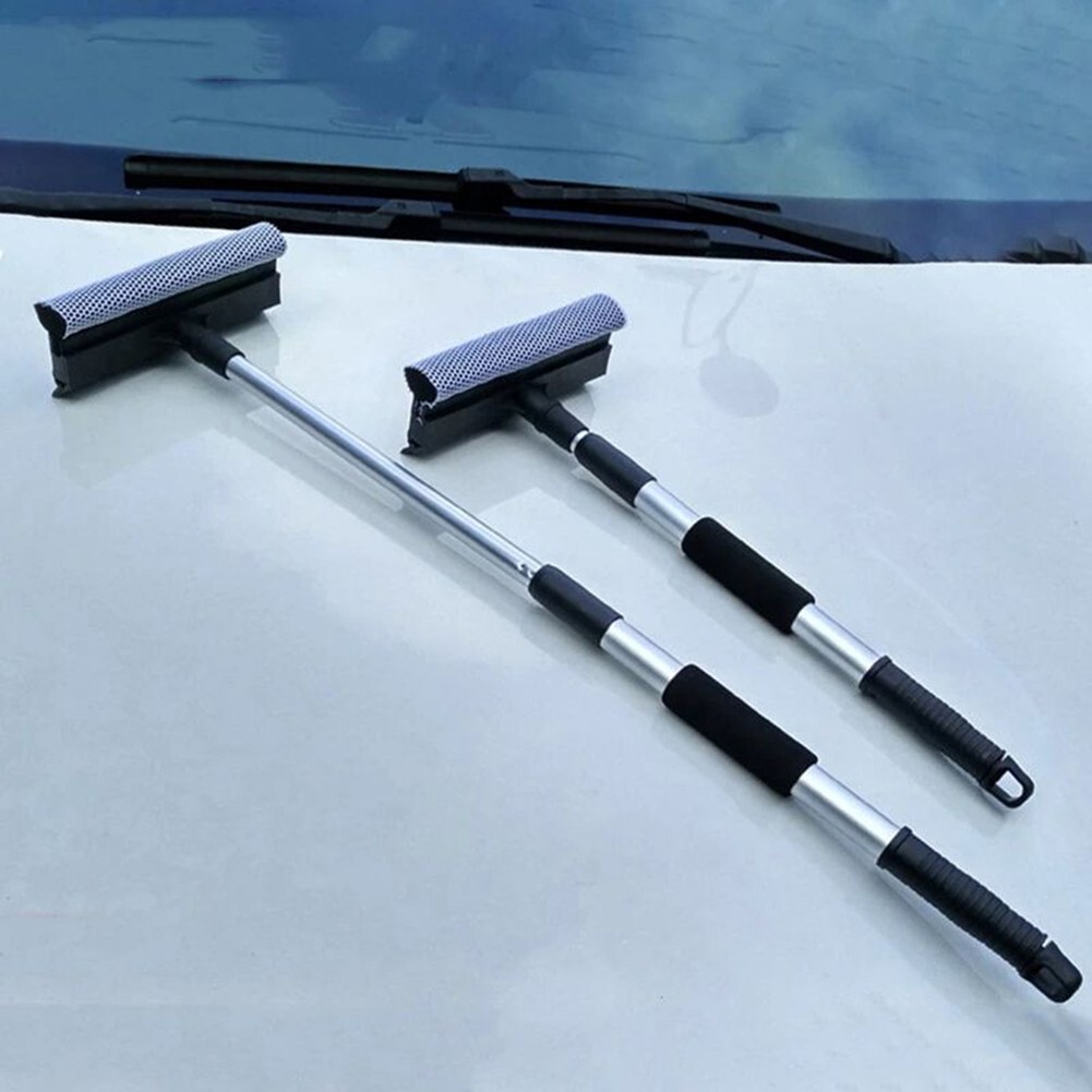 Sturdy Windshield Squeegee Scraper Wiper with Detachable Handle for ...