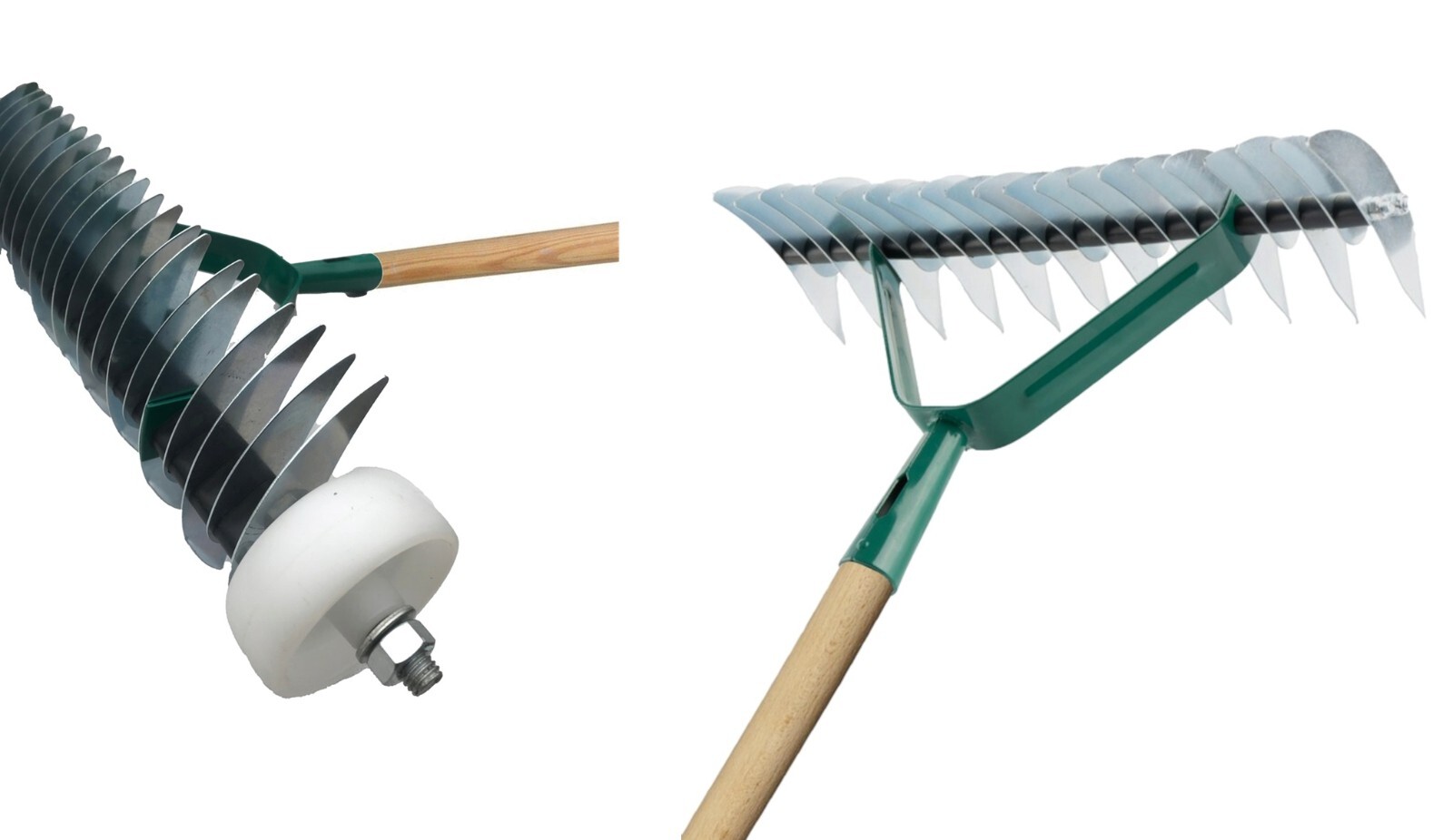 Lawn Aerator Scarifier with Handle Effective Manual Lawn Grass Soil ...