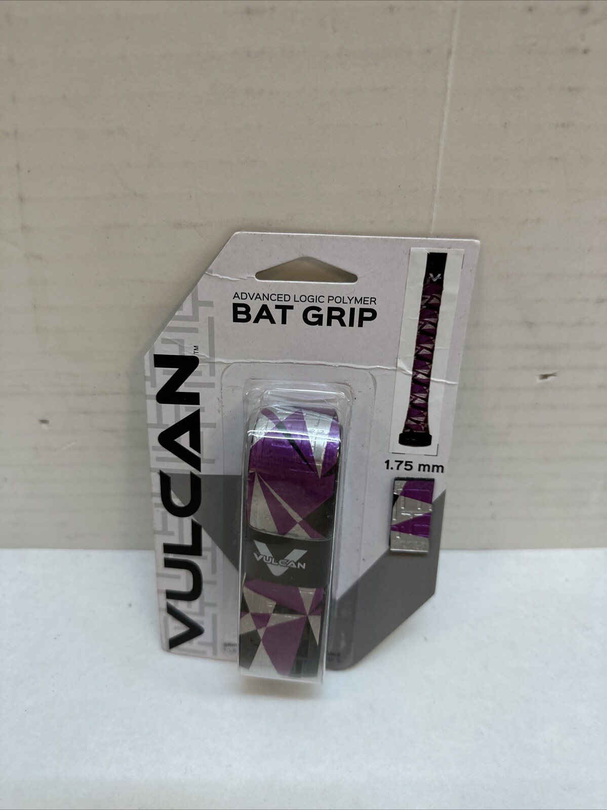 VULCAN ADVANCED POLYMER BAT GRIPS - STANDARD 1.75 MM - PURPLE NIGHT | eBay