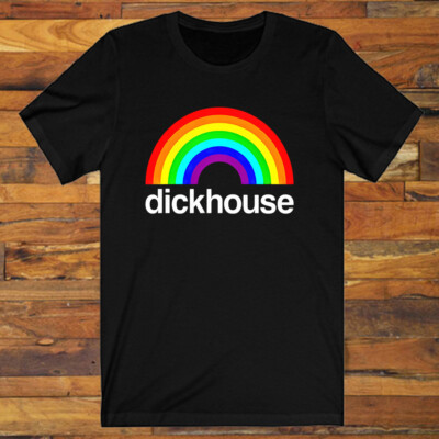 DICKHOUSE Dick House Funny Humor Parody Men's Black S-5XL | eBay