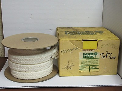 NEW PALMETTO PACKINGS TFE PACKING SEAL SPOOL 1367S 1" 5.9LBS | eBay