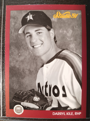 DARRYL KILE ASTROS 1991 STUDIO BY LEAF BASEBALL #178 | eBay