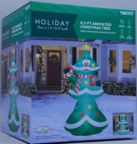 Gemmy 6.5 ft Animated Christmas Tree Airblown Inflatable NIB | eBay