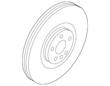 Genuine Volvo Xc90 S90 V90 Rear Brake Rotors & Pads OEM 31471816 ...