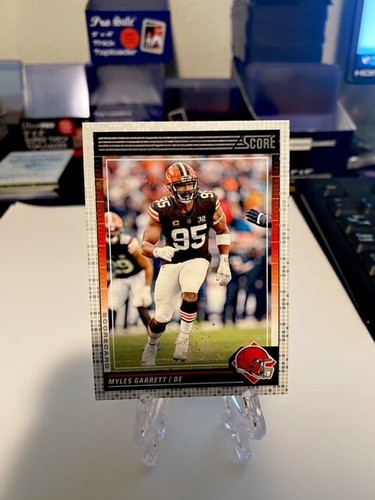Myles Garrett 2024 Score Football Scorecard Hobby Parallel Browns | eBay