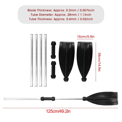 Matériel En Alliage 'aluminium De Rame De Bateau Pagaie Détachable ...