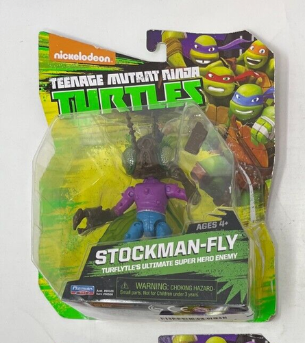 Teenage Mutant Ninja Turtles STOCKMAN-FLY Playmates Nickelodeon TMNT ...