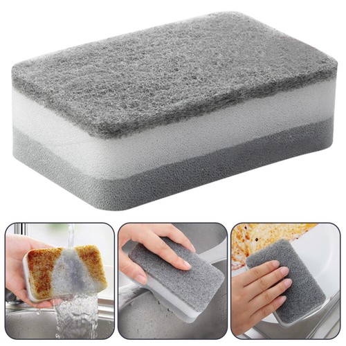 10 Pcs Dish Sponges Scouring Pad Mother Dishwashing Cleaning Cleaner ...