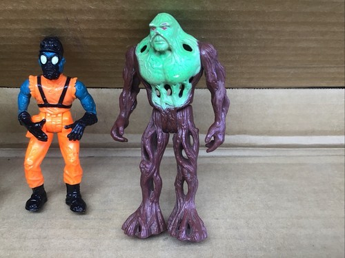 Lot of 3 - 1990 Kenner Swamp Thing Green Camouflage Action Figure Evil ...